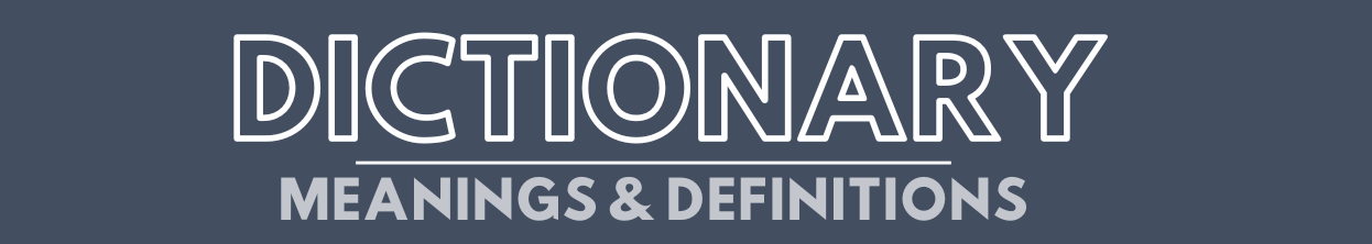 Find Definitions + Meanings | The Word Database!